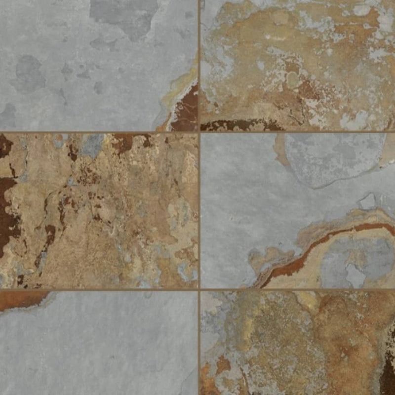 Surface Art Yellowstone Slate Porcelain Tile Floor Light Green Made in ...